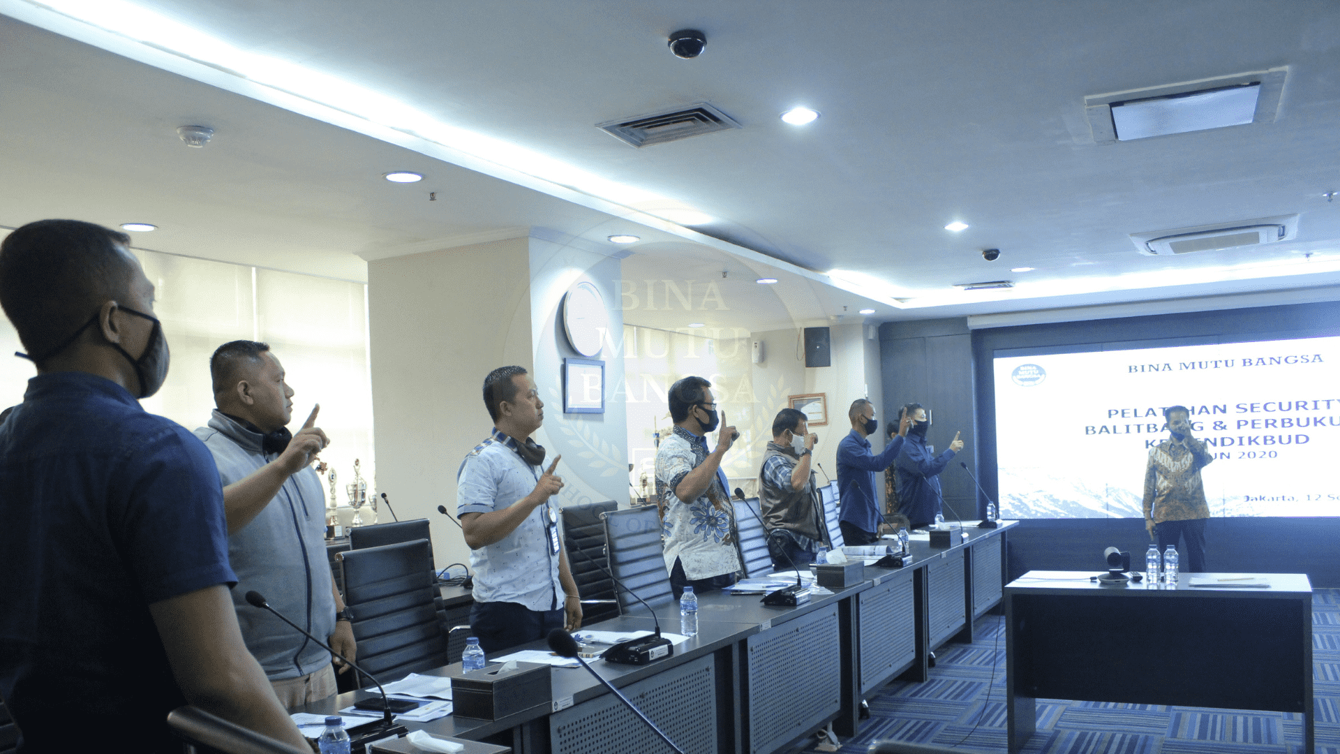 Pelatihan Security Manner dan Protokoler - Bina Mutu Bangsa